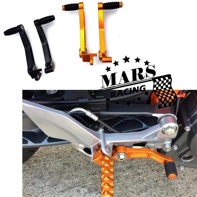 Motorcycle CNC Accessories Brake Gear Shifter Foot Pedal Levers Kit ...