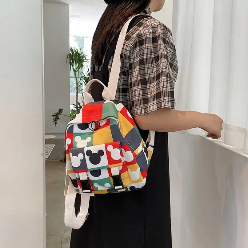 Disney Cartoon Mickey Mouse Children Backpacks Kids Kindergarten School ...