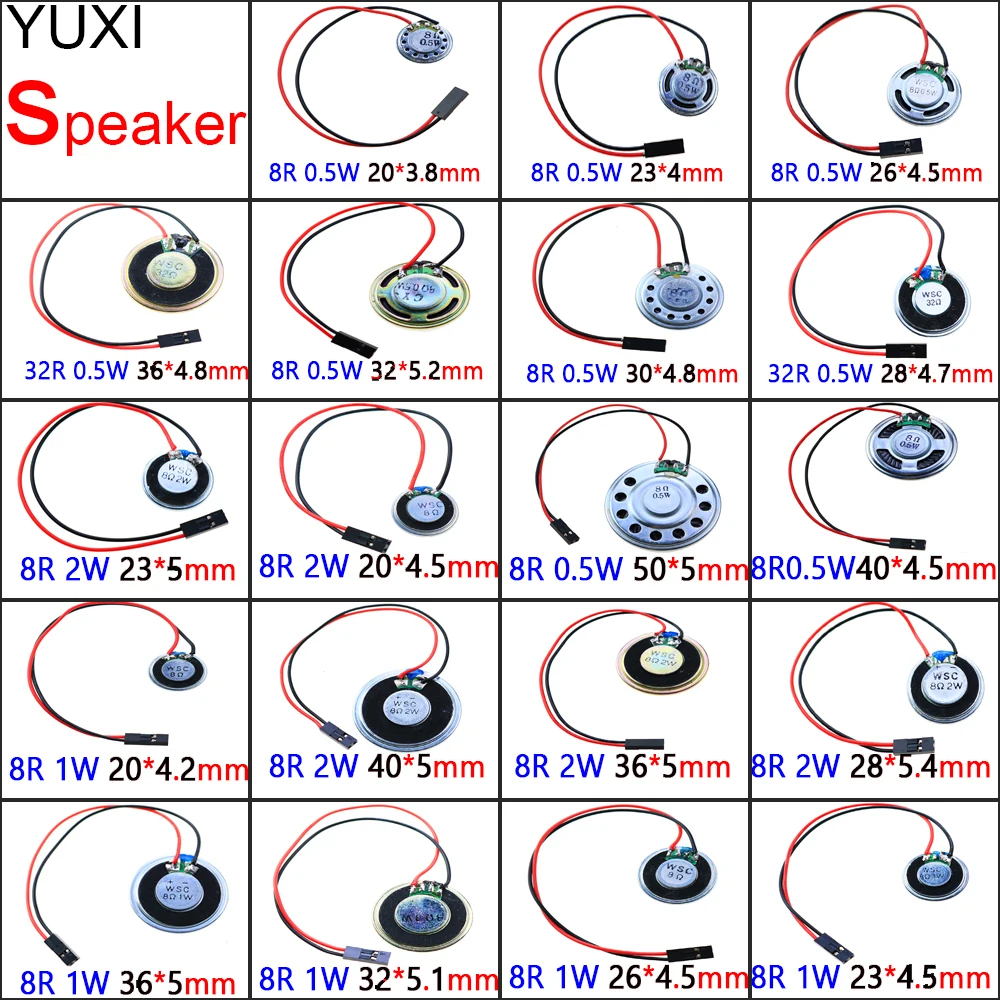 Speaker 32 Ohm 0 25 | Speaker Amplifier | 26 R Speaker 1w | Speaker 20 ...