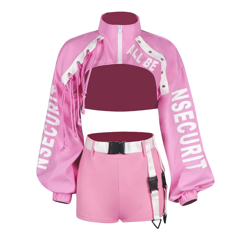 FREE SHIPPING DJ Festival Outfit Dancer Costume JKP4570