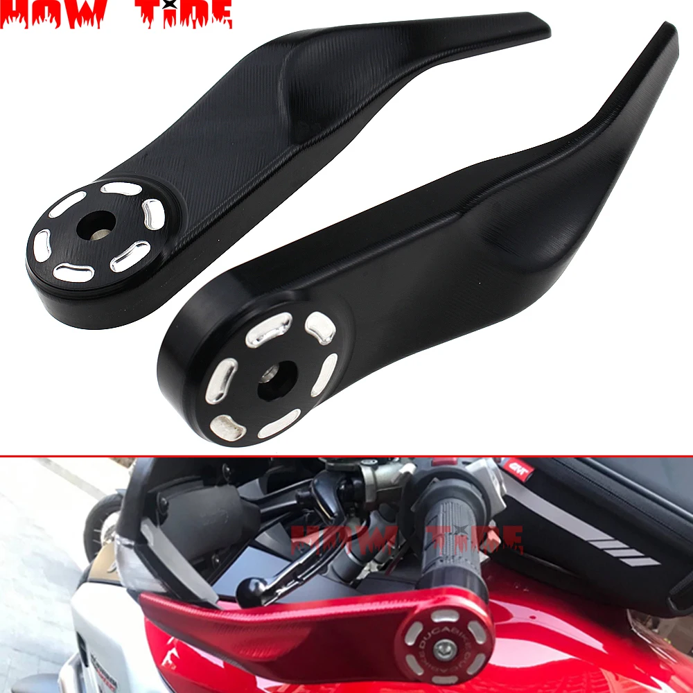 CNC-Aluminum-Motorcycle-Handlebar-Handguards-Hand-Guard-Protector ...