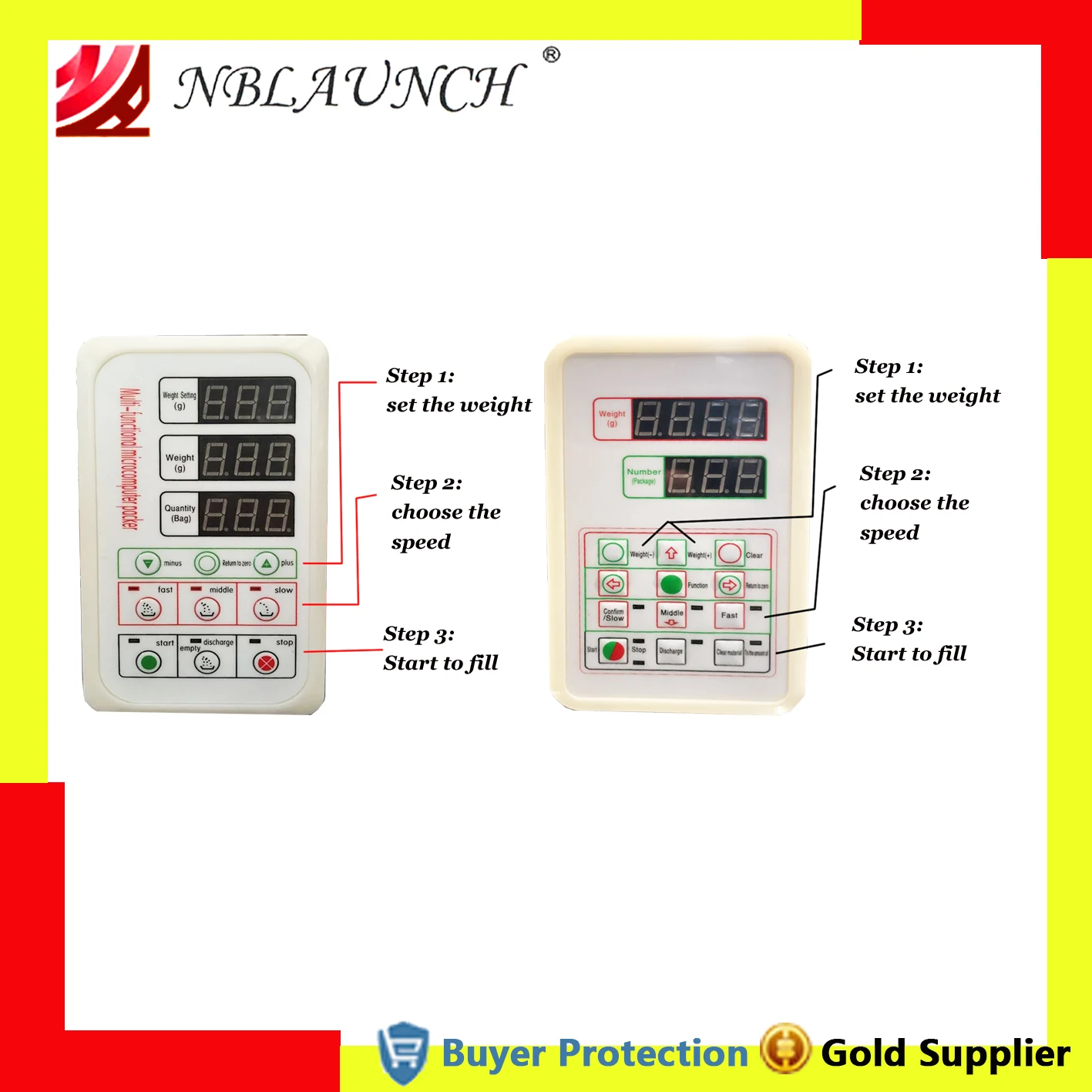 Control Panel For Racking Machine Tea Leaf Filler Powder Weighing And ...