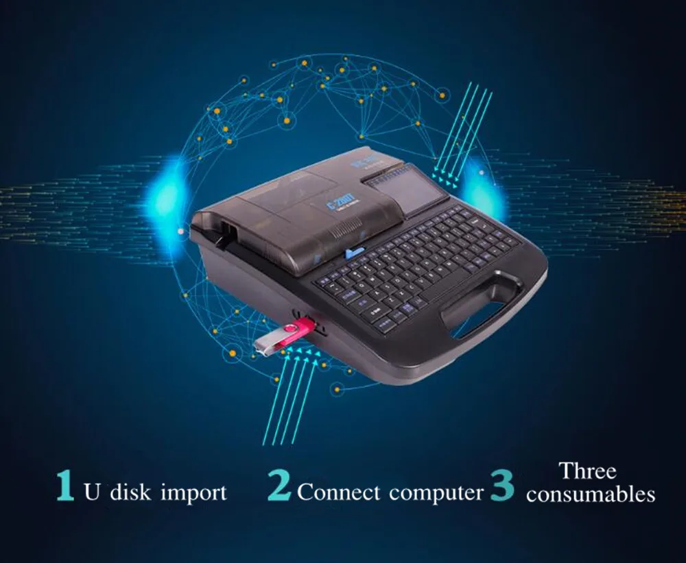 High-Quality-USB-Printer-C-280T-Electronic-Lettering-Machine-USB-flash ...