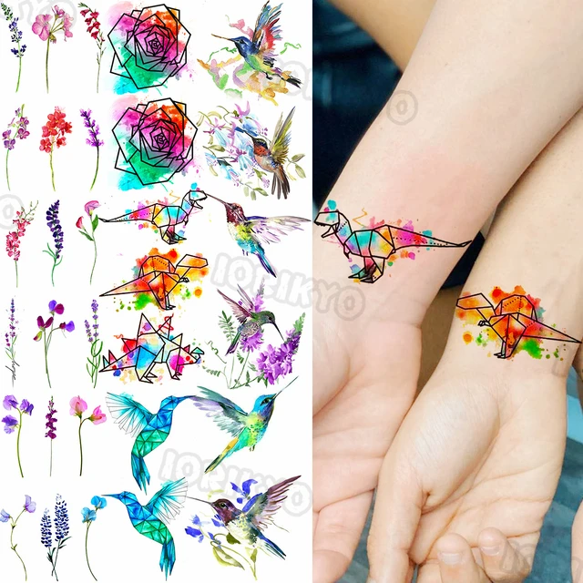 Color Tattoos For Girls