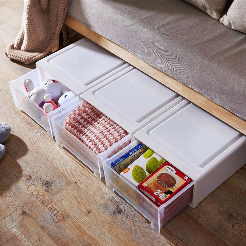 Multifunction Storage Drawer Shoe Boxes Desktop Finishing Bins Can Be ...