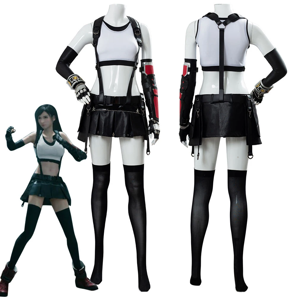 Final Fantasy 7 Tifa Lockhart Cosplay Costume - AllCosplay.com