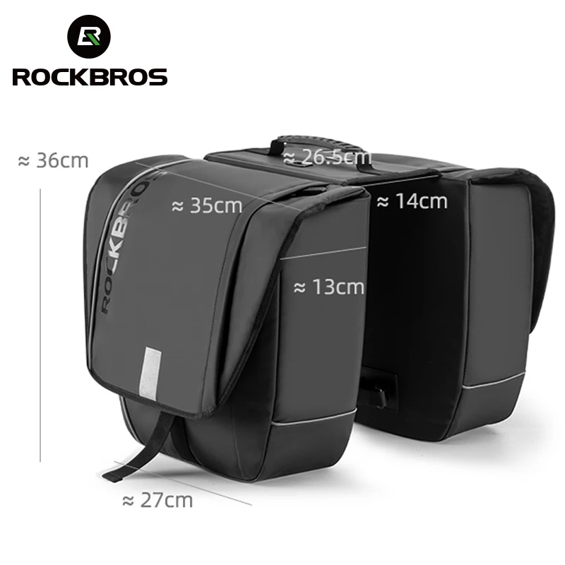Rockbros Motorcycle Bag | Bycicle Side Bag - Mtb Bicycle Carrier Bag ...