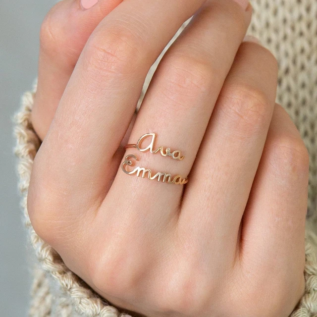 Wedding Rings With Names