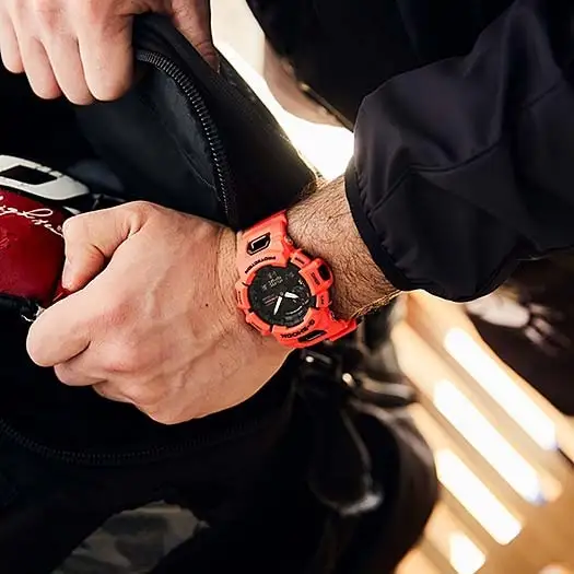 Red G Shock Camo