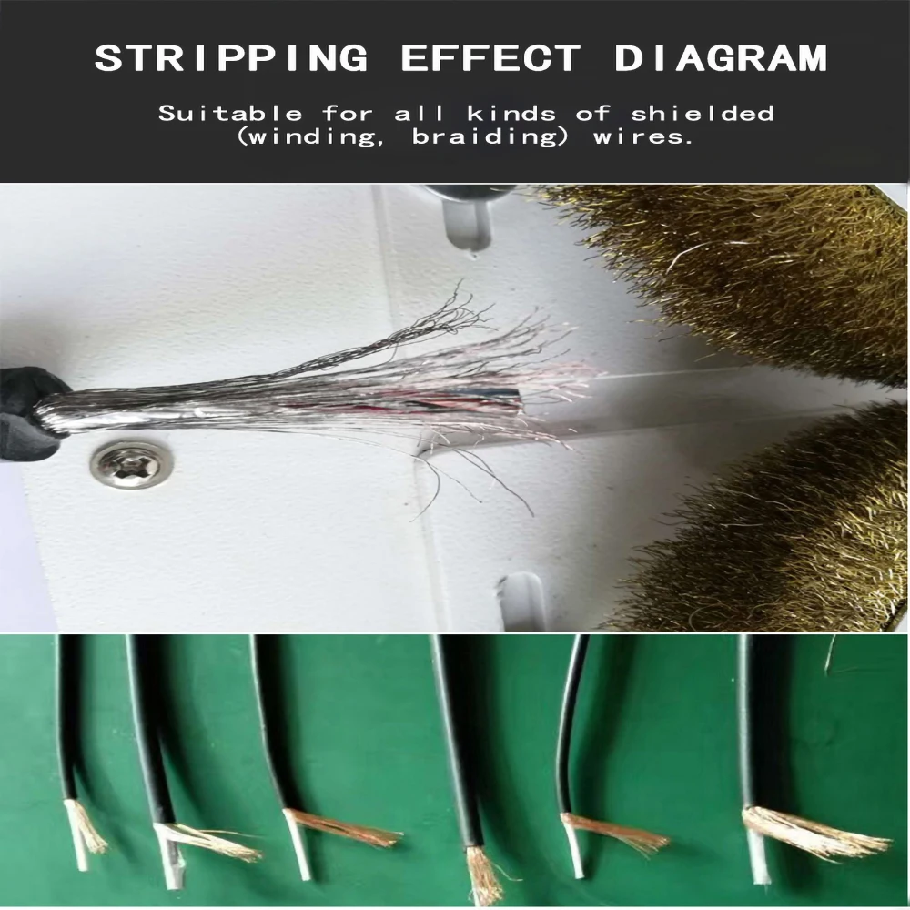 Buy New High-speed Wire-removing Machine, Wire Brushing Machine, Shielding Layer Machine ...