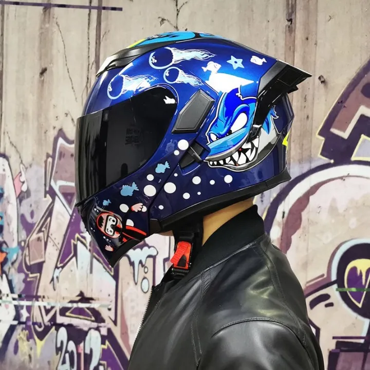 Genuine GXT Winter Flip up Motorcycle Helmets Dual Lens High Quality ...