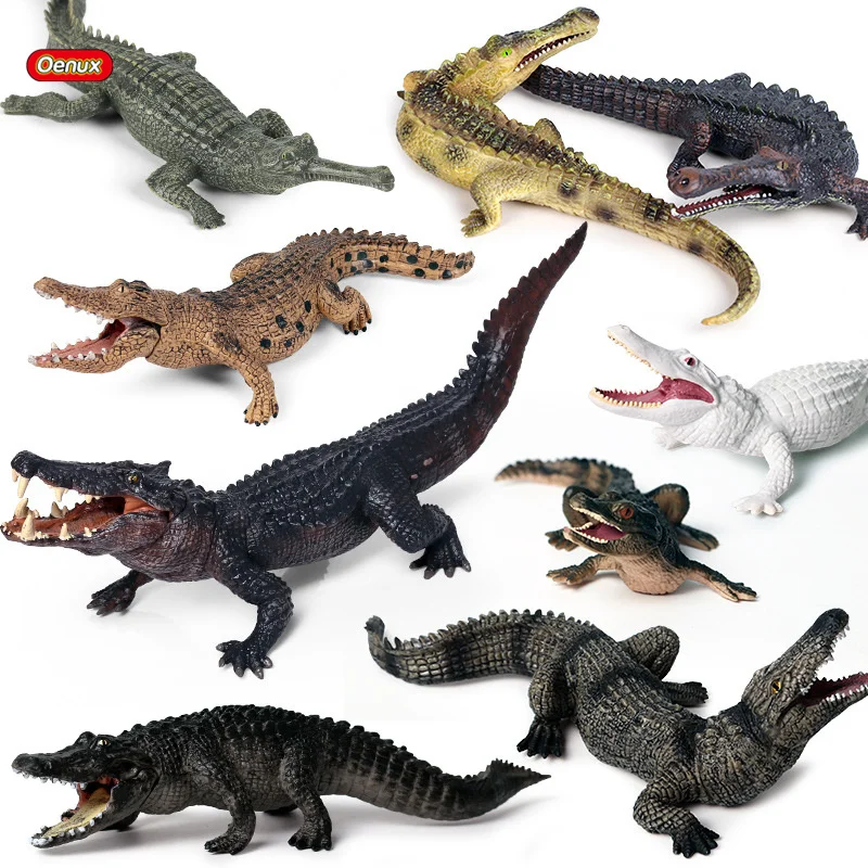 Oenux-Wild-Animals-Action-Figures-Simulation-Sarcosuchus-Crocodiles ...