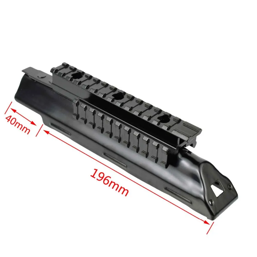 Тактический AK47 AK Tri-rail Интегральная рейка приемник верхняя крышка ...