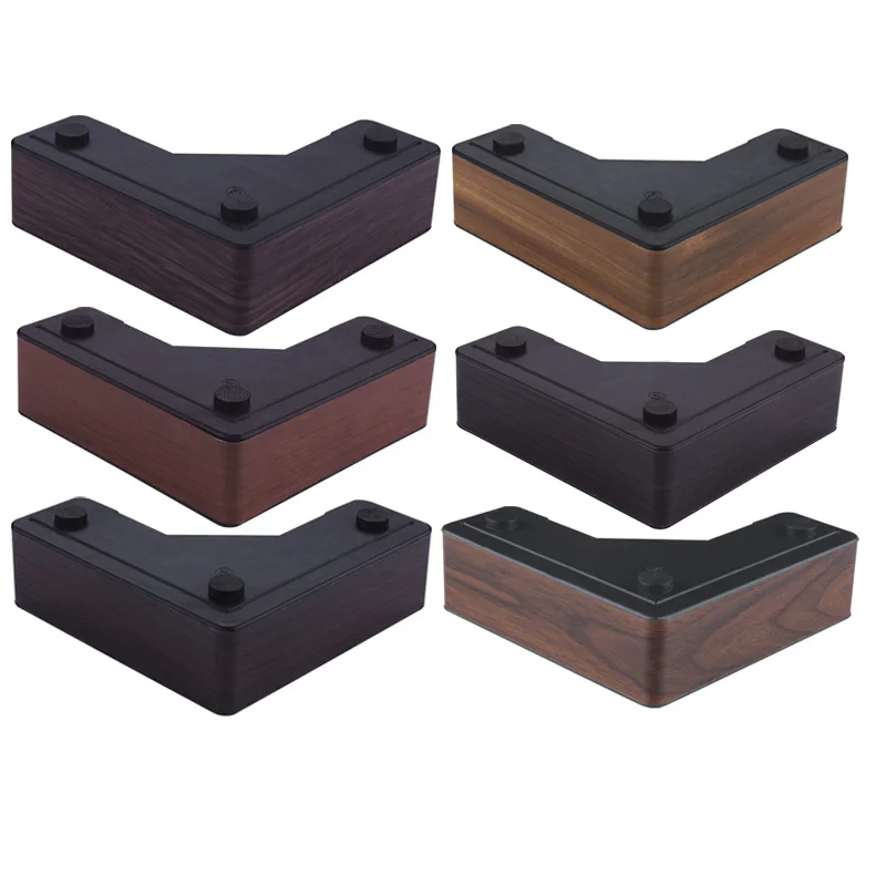 Four-Piece-L-Shaped-Wood-Grain-Furniture-Legs-Stainless-Steel-Furniture ...