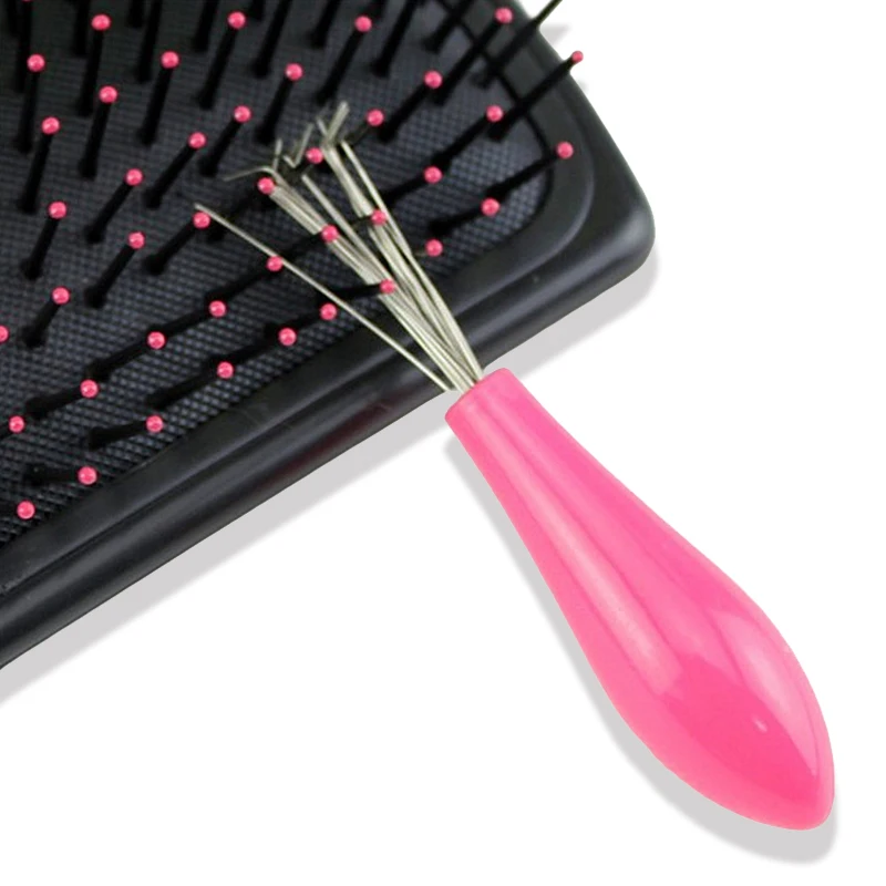 Comb Brush Cleaner Cleaner Remover Embedded Beauty Tool Plastic Handle ...