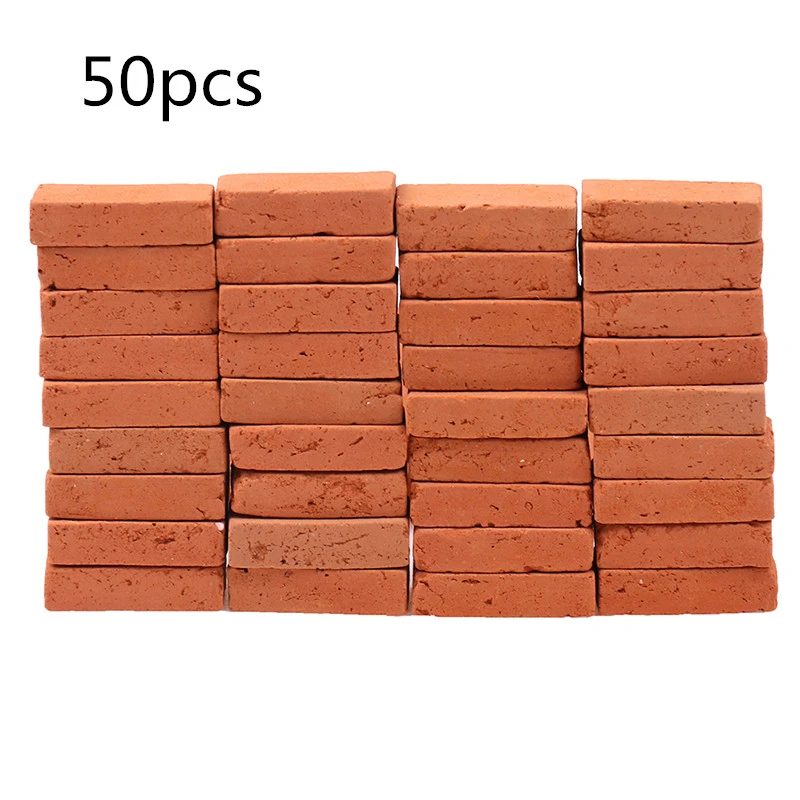 50pcs Sand Table Simulation Brick Diy Building Scenery Portable ...