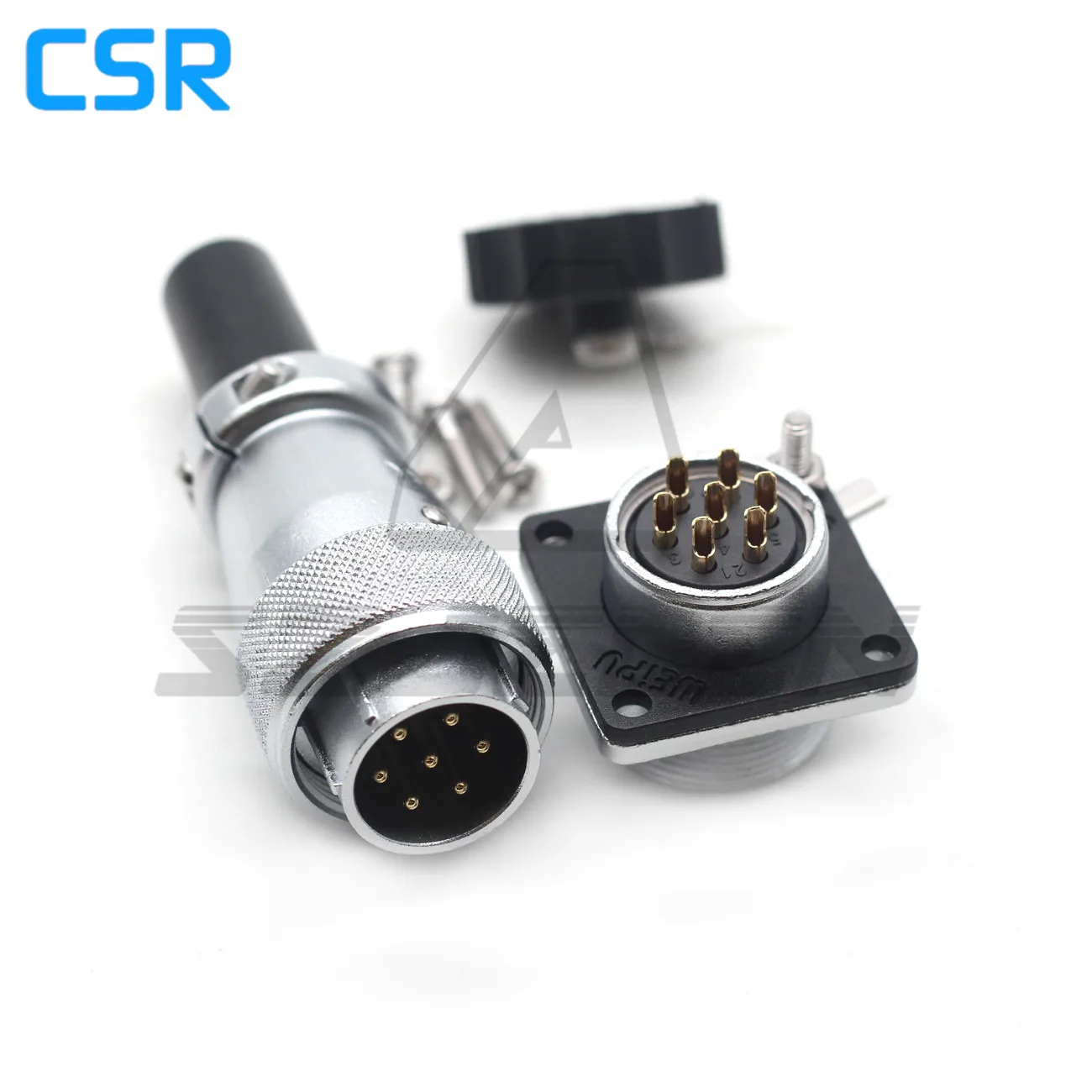 WEIPU-WS20-Series-Waterproof-Connector-7pin-Male-Plug-And-Female-Socket ...