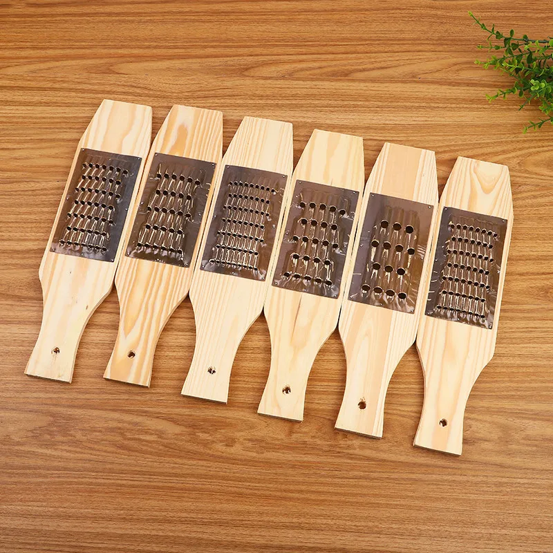 Kitchen-Practical-Wooden-Grater-Carrot-Cheese-Grater-Multi-function ...