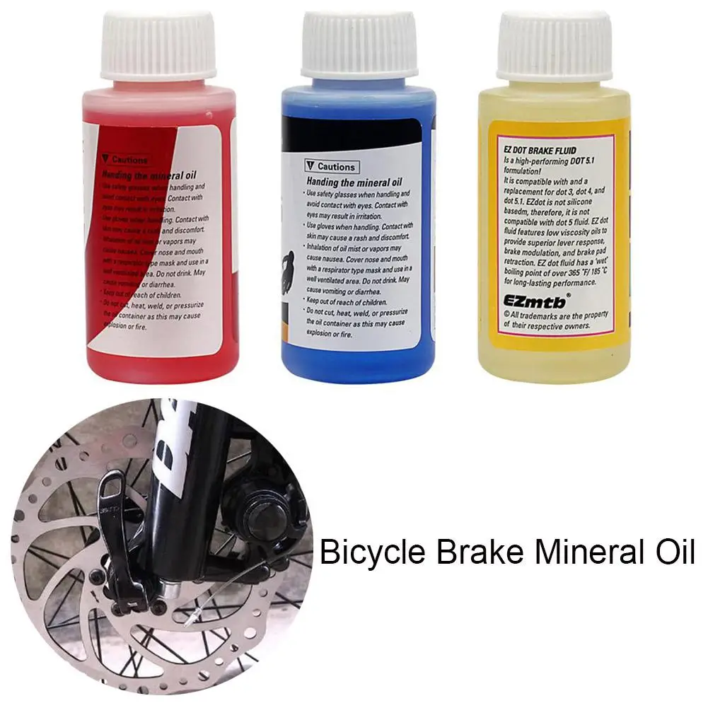 Bicycle Brake Mineral Oil Fluid Hydraulic Disc Brake Lubricant For ...