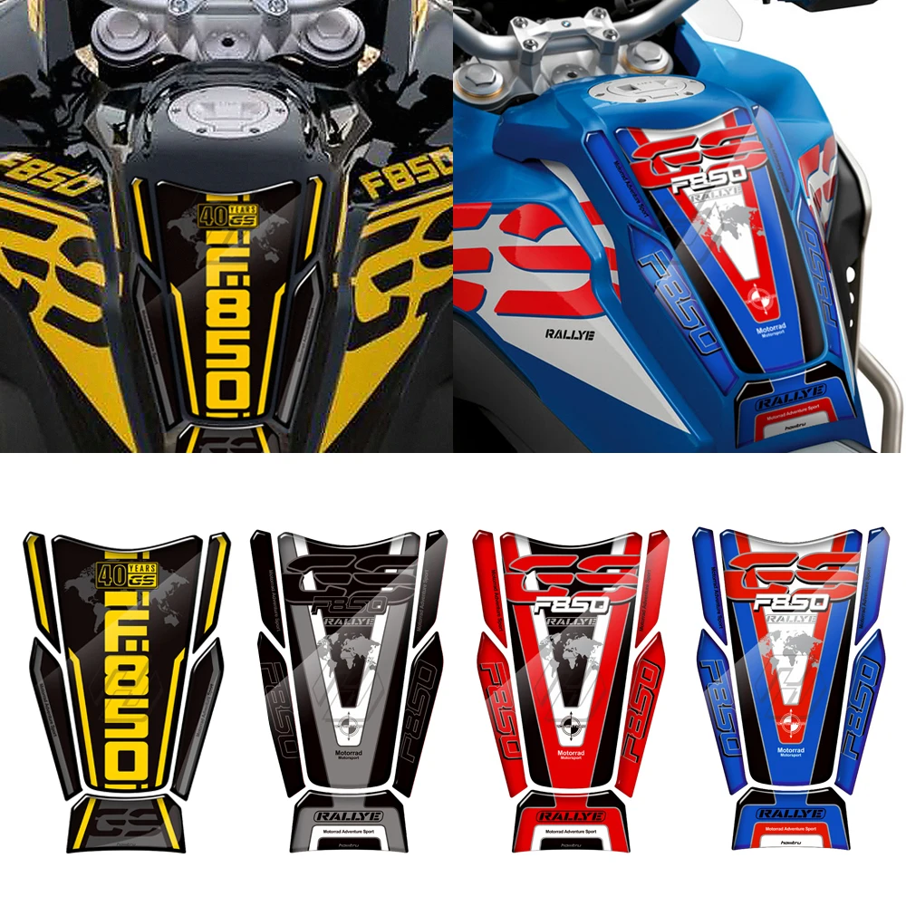 For Bmw Motorrad F850 Gs Adventure 2019- 3d Motorcycle Gas Tank Pad ...
