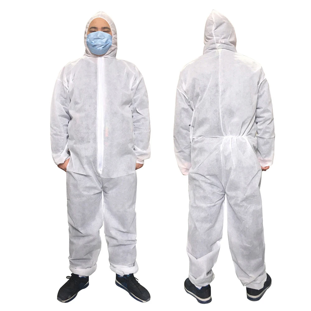 Unisex-Sanitary-Protection-Jumpsuit-Disposable-dust-proof-clothing ...