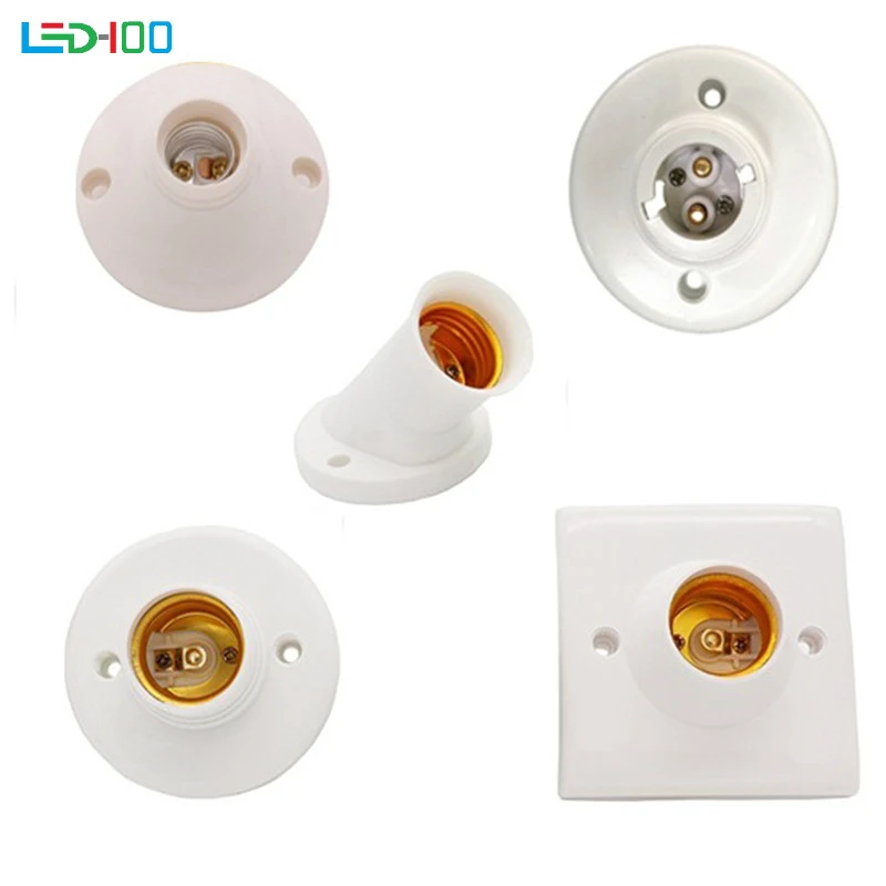 NEW Screw Lamp Base e14 e27 B22 Lamp holder Socke base Light Bulb e27 ...