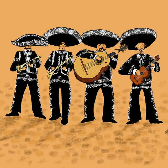 Mexican Mariachi Art