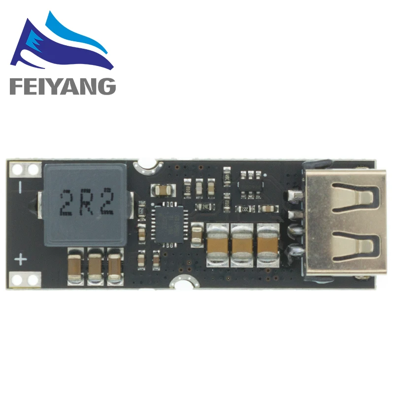 TPS61088 Single Cell Lithium Battery Boost Power Module Board 3.7V 4.2V ...