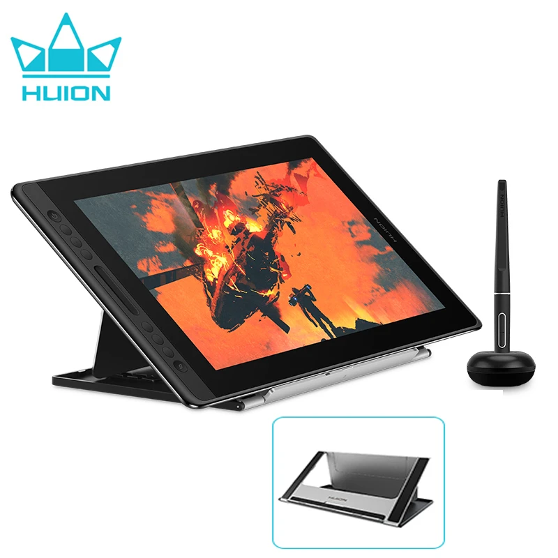 Huion Kamvas Pro 16 15.6 Inch 266pps Graphic Tablet Screen For Drawing ...