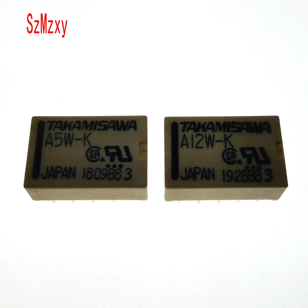 リレーA5W K A 5W K A12W K A 12W K A24W K A 24W K DIP10高見澤信号リレー5v 12v 5VDC 12VDC|リレー| - AliExpress