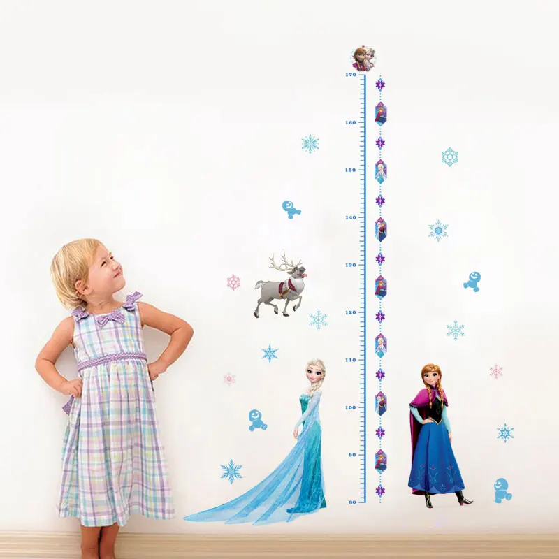 disney-frozen-princess-growth-chart-wall-decals-kids-rooms-home-decor ...