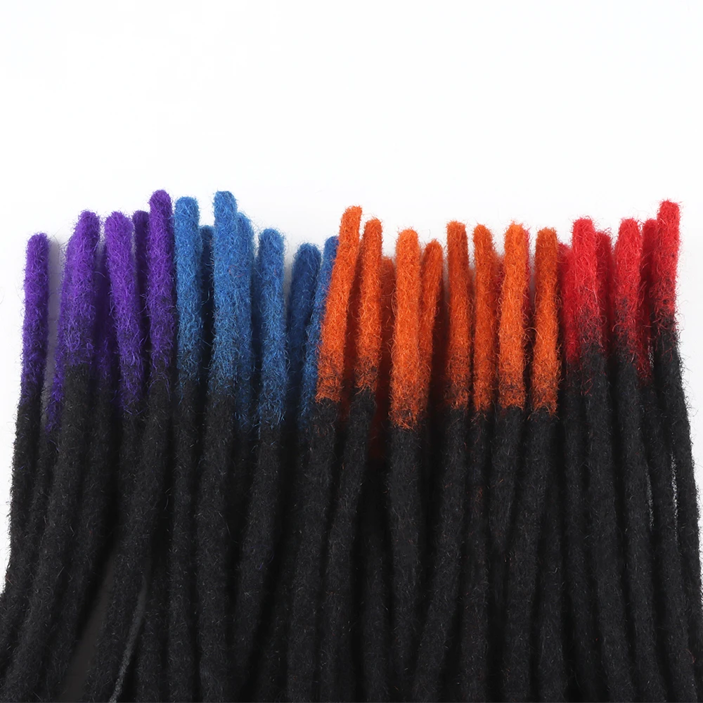 Dreads With Red Tips