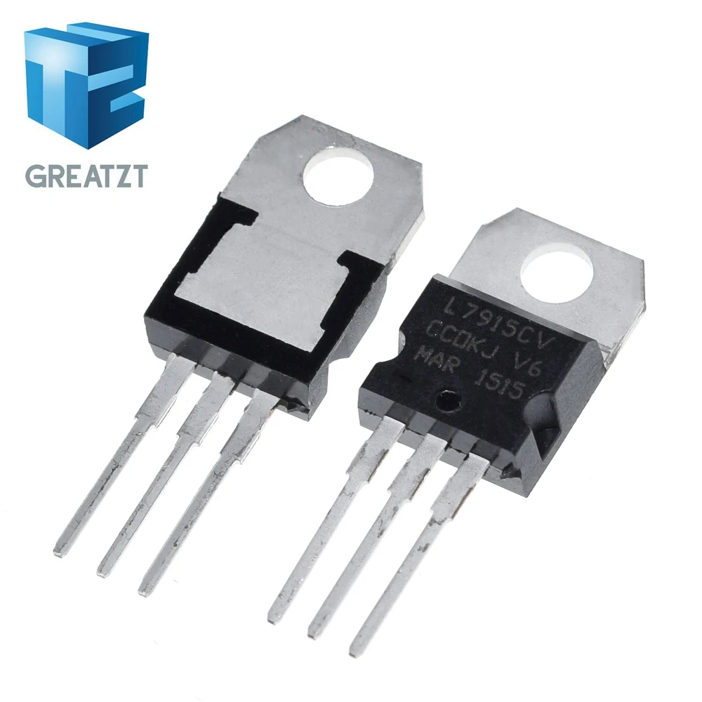 10PCS L7915CV TO220 L7915 TO 220 7915 LM7915 MC7915 7915CV 신규 및 기존 IC ...