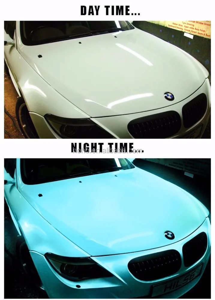 Glow In The Dark Car Wrap