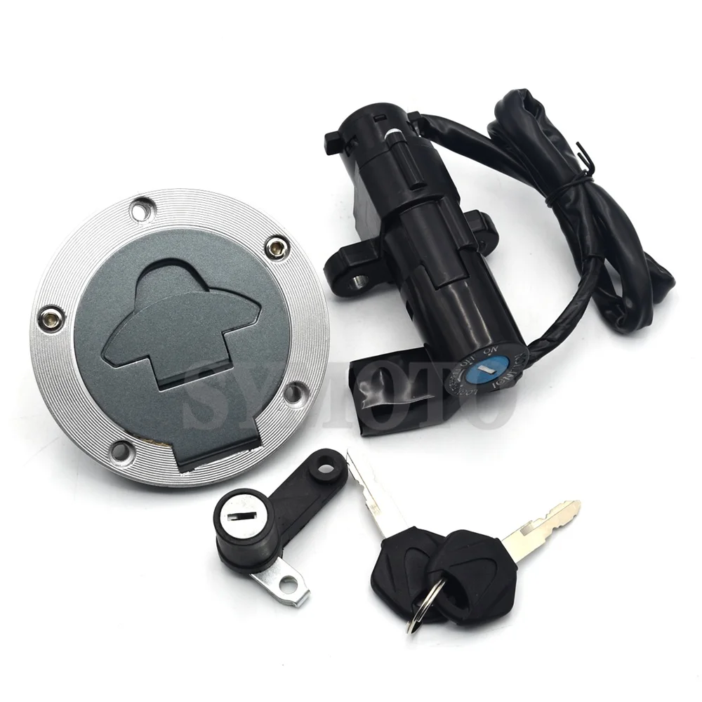 Motorcycle-Ignition-Switch-Fuel-Tank-Gas-Cap-Seat-Lock-Key-Set-For ...