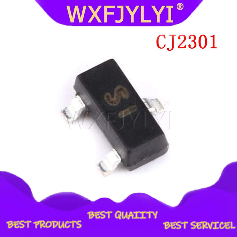 20PCS 기존 CJ SOT 23 CJ2301 S1 MOS FET 칩 트랜지스터 트랜지스터 MOSFET|반도체 집적회로 ...