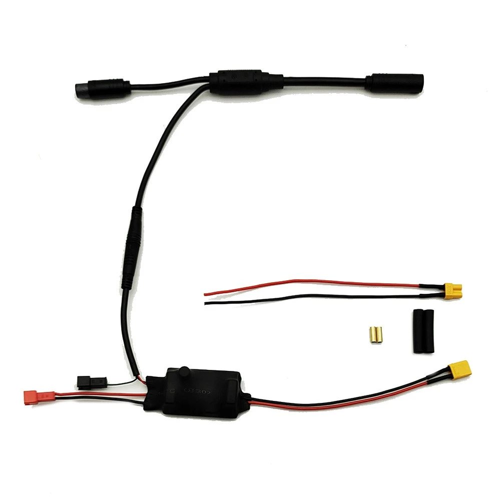 Bafang Mid Drive 6V Lamp Group Adapter Cable Front Rear Lights Control ...