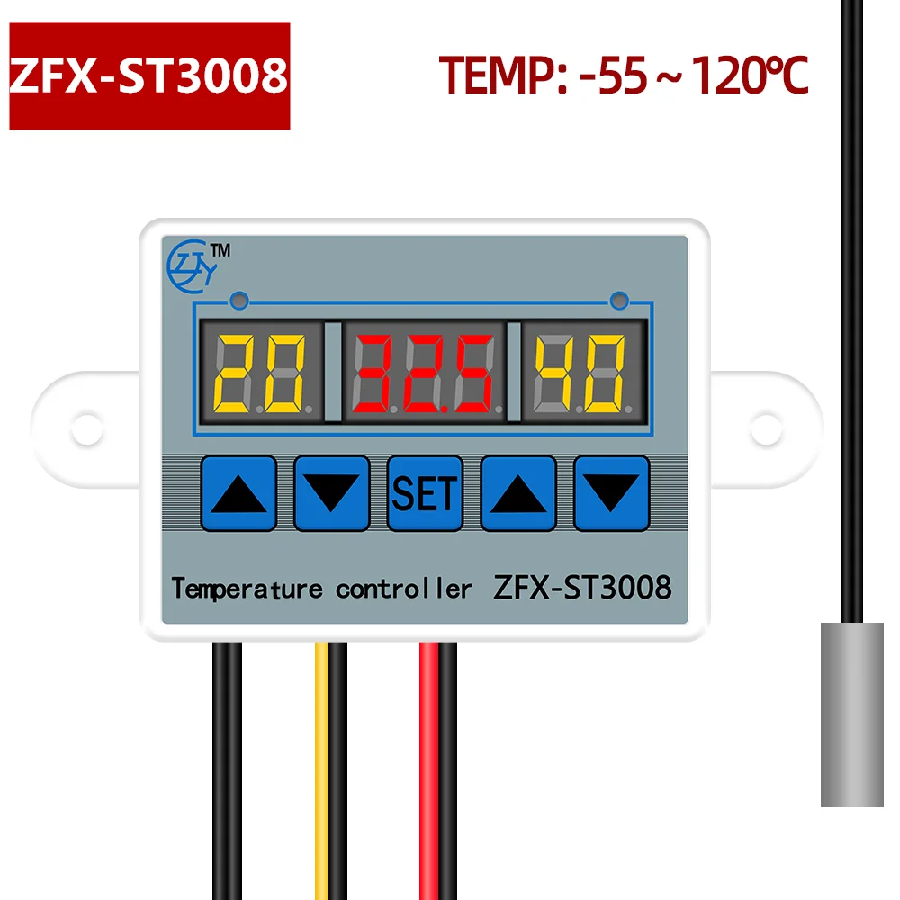 Thermostat Temperature Controller | Digital Temperature Controller - Zfx-st3008 - Aliexpress