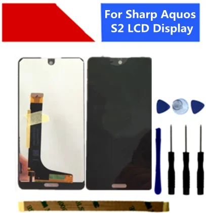 Original Tested 2040x1080 For Sharp Aquos S2 Lcd Screen Display+touch ...