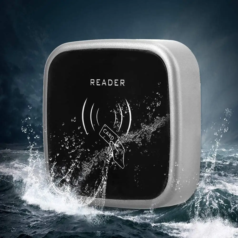 Ip65 Waterproof Card Reader Wiegand 26 34 output Access Control Slave ...