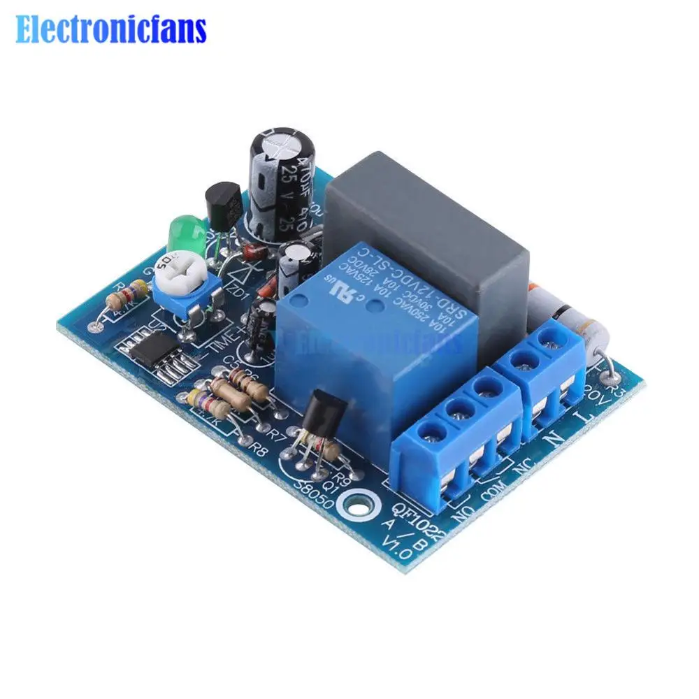 AC-220V-Timer-Relay-Delay-Switch-Module-Input-Output-Delay-Off-Switch ...
