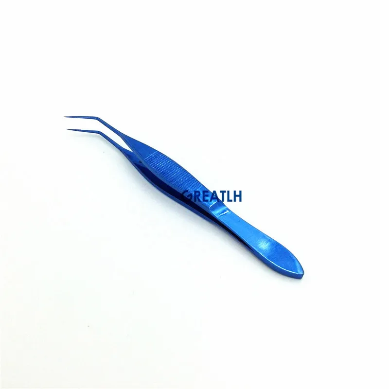 102mm Ophthalmic tweezer Titanium Forceps kelman macpherson tying ...