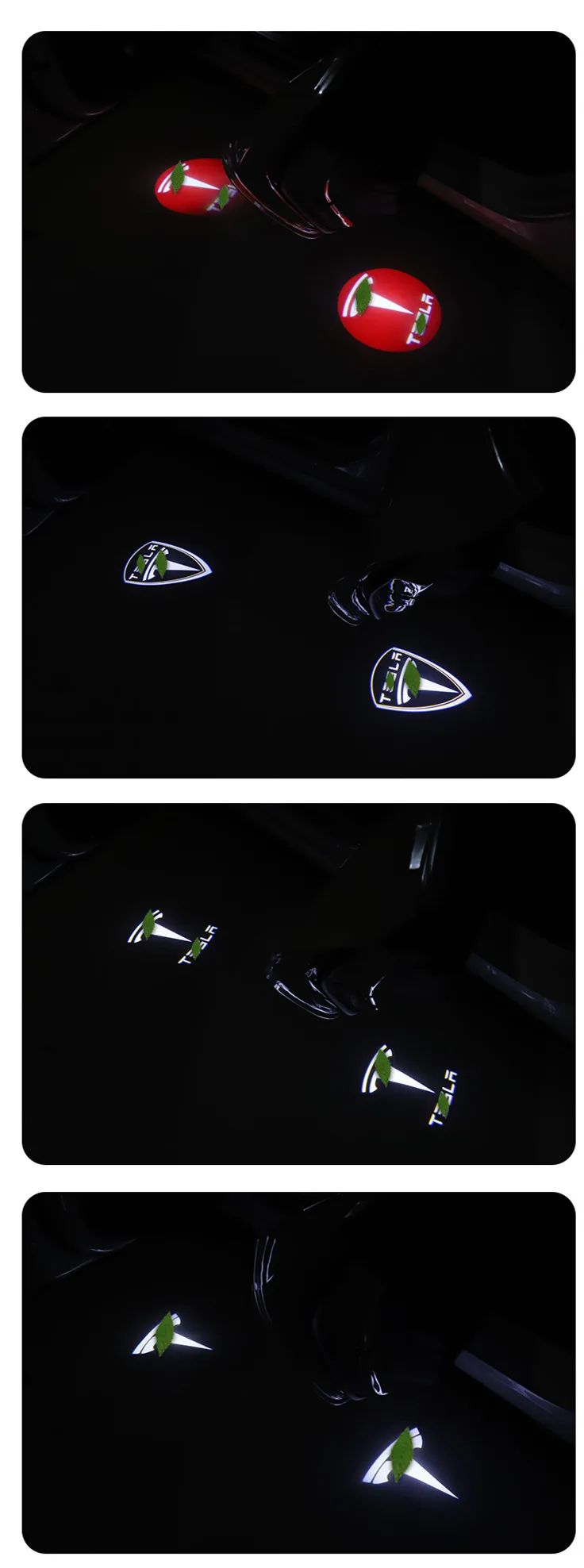 For Tesla Model Y Car Door Welcome Light LED – Car parts wholesale