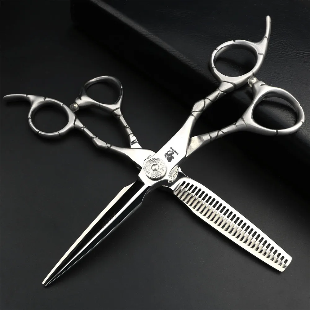 "senior Crocodile Texture Hair Scissors Hair Salon Styling Hairdressing ...