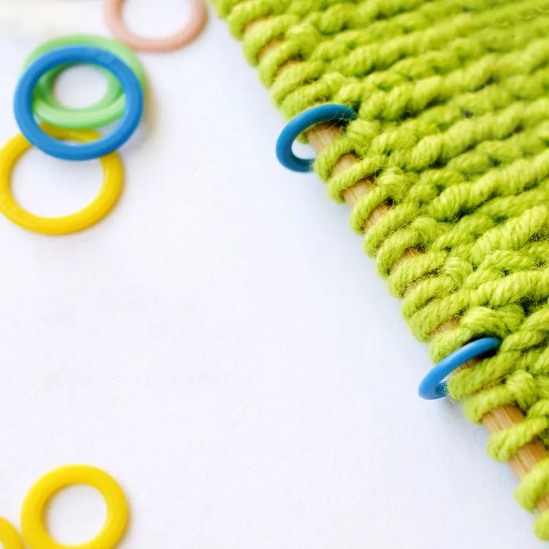 30pcs-lot-Knitting-Mark-Circle-Ring-Locking-Stitch-Markers-Plastic-Hook ...