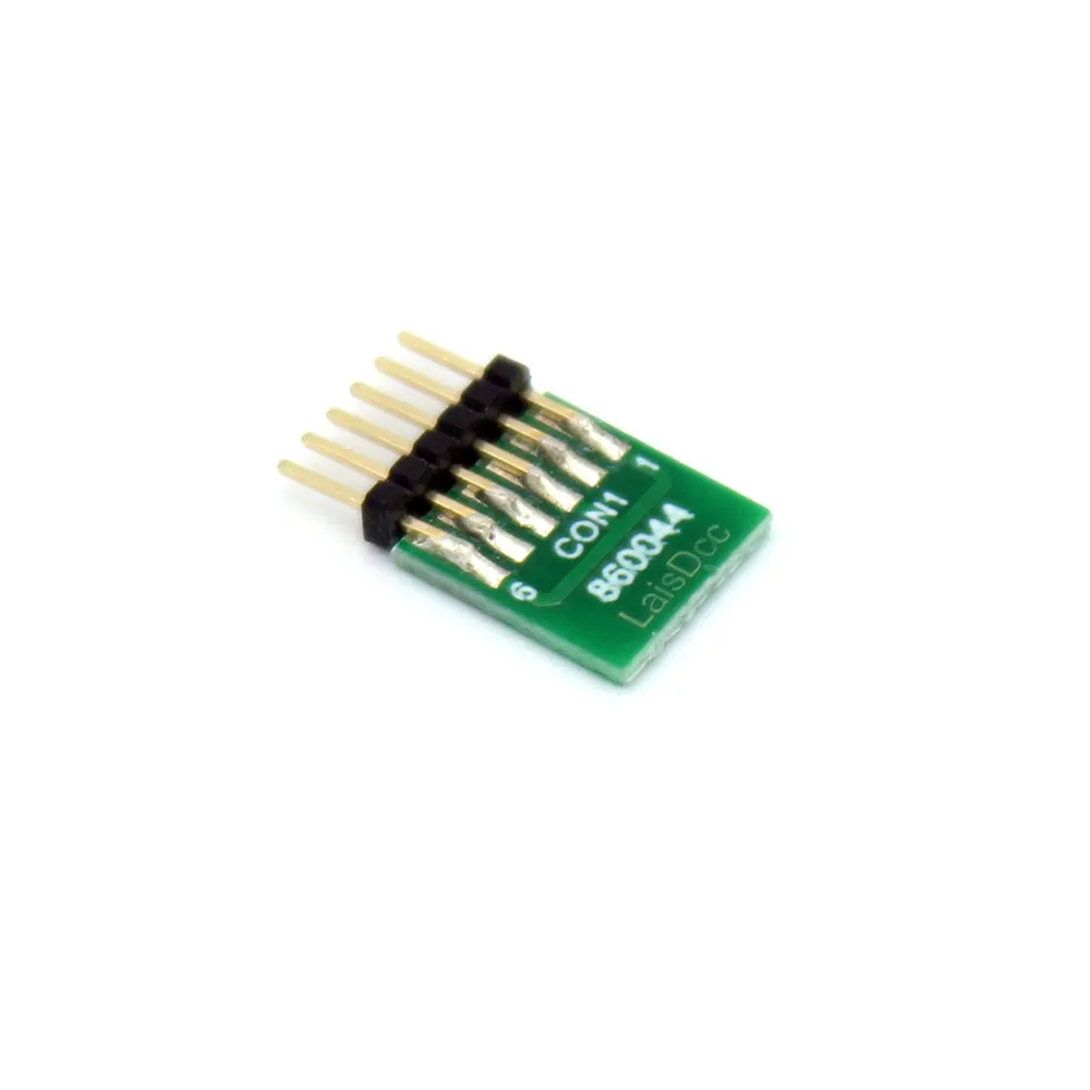6 Pin Decoder Blanking Plug for Model Railway Trains (Straight) 860044 ...