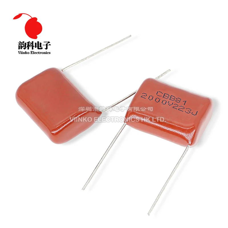 10pcs Metallized Polypropylene Film Capacitor 2000V 102 104 473 1NF ...