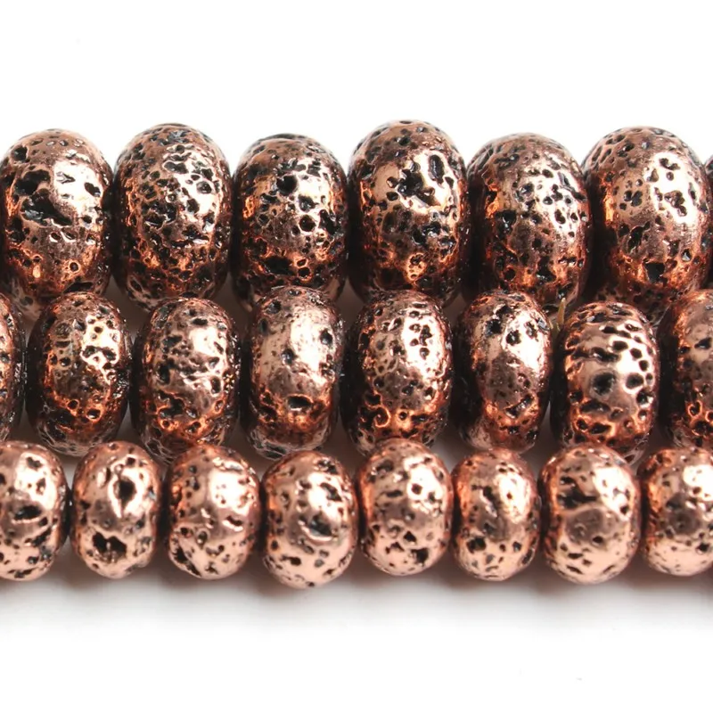 6-8-10-mm-Natural-Red-Copper-Hematite-Stone-Beads-Rondelle-Spacer-Beads ...