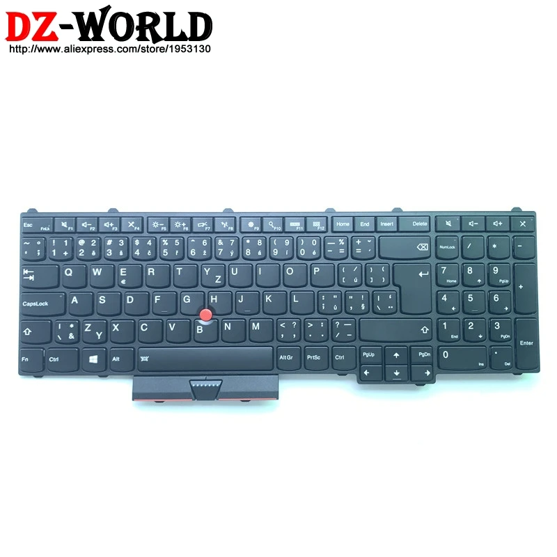 New Original CZ Czech Backlit Keyboard for Lenovo Thinkpad P50 P70 ...