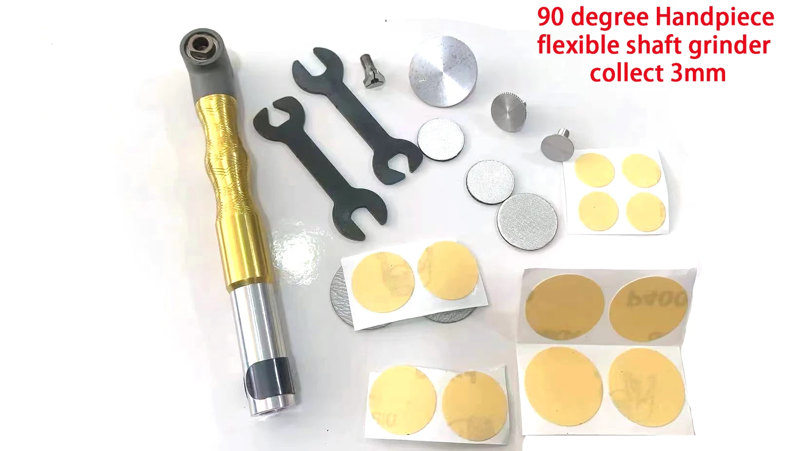90 degree Handpiece For Foredom Motor anging Flexible Shaft Grinder ...